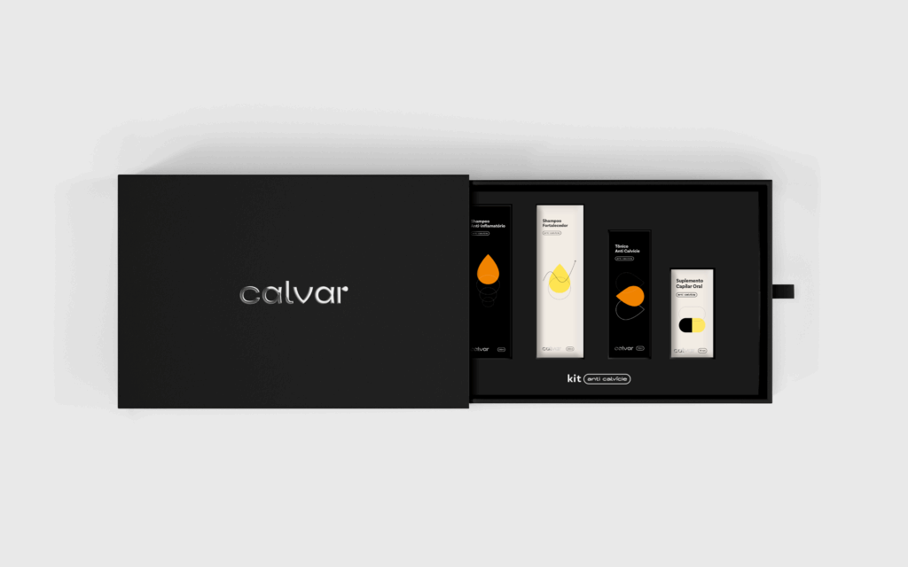 Kit Anti Calvície Calvar - Calvar